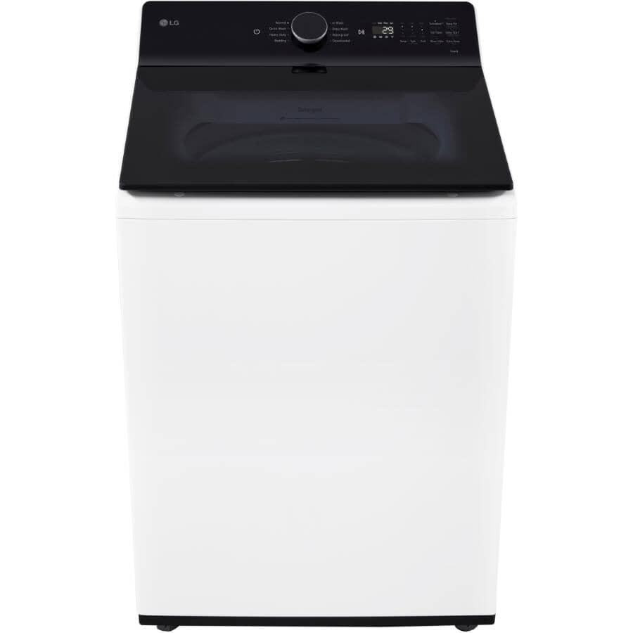 LG 27" 6.3 cu. ft. Mega Capacity Smart Top Load Washer (WT8400CW ...