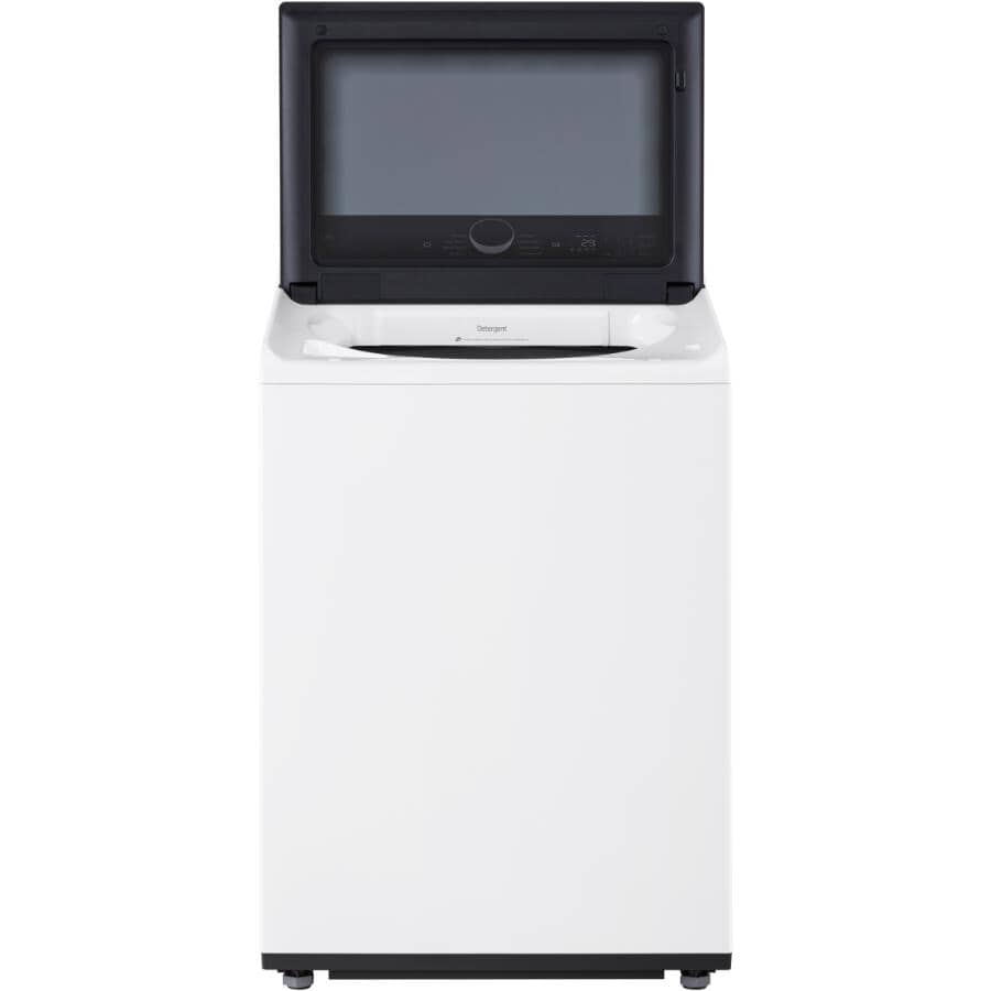 LG 27" 6.3 cu. ft. Mega Capacity Smart Top Load Washer (WT8400CW ...