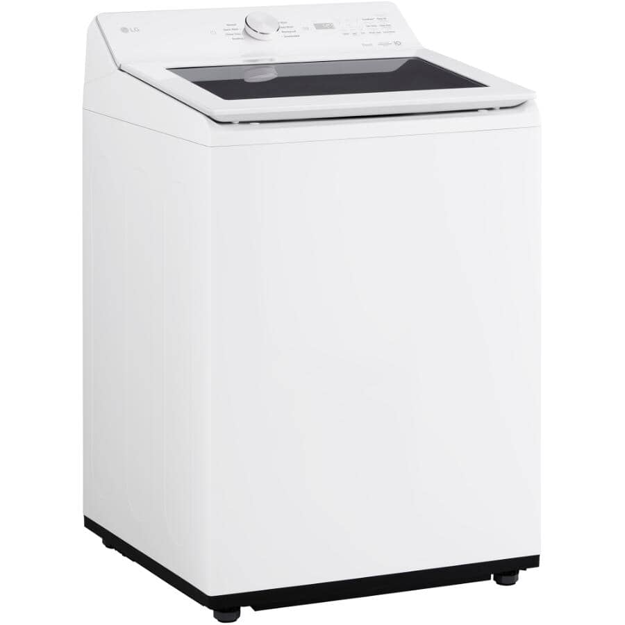 LG 27" 5.6 cu. ft. Top Load Washer (WT8205CW) - with 4 Way Agitator ...