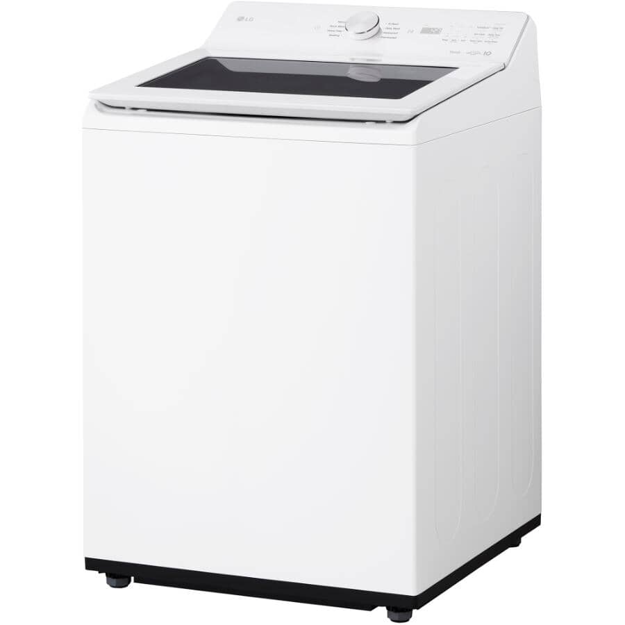 LG 27" 5.6 cu. ft. Top Load Washer (WT8205CW) - with 4 Way Agitator ...