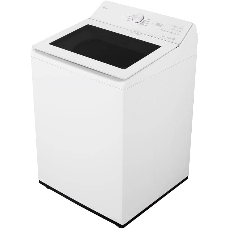 LG 27" 5.6 cu. ft. Top Load Washer (WT8205CW) - with 4 Way Agitator ...