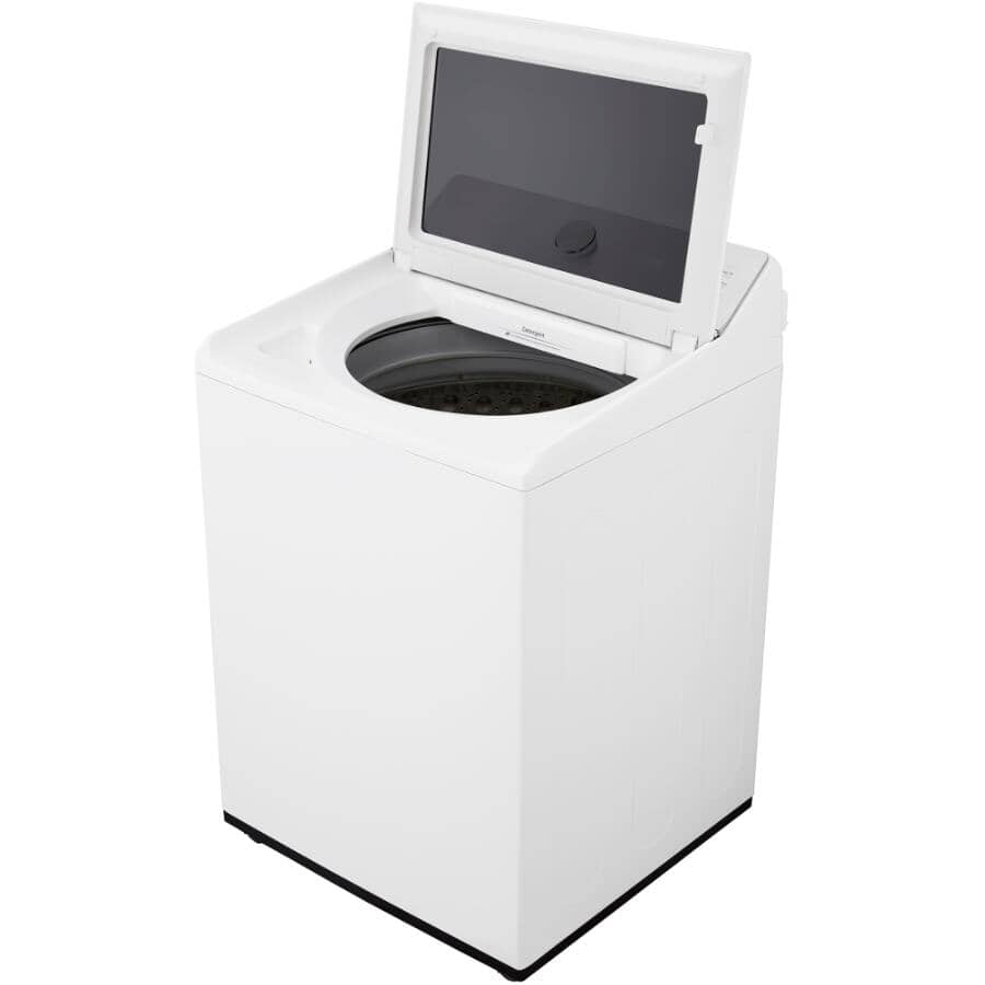 LG 27" 5.6 cu. ft. Top Load Washer (WT8205CW) - with 4 Way Agitator ...