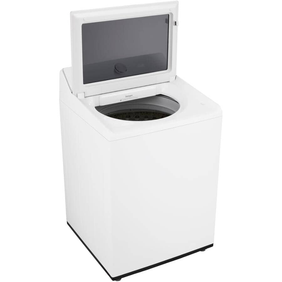 LG 27" 5.6 cu. ft. Top Load Washer (WT8205CW) - with 4 Way Agitator ...