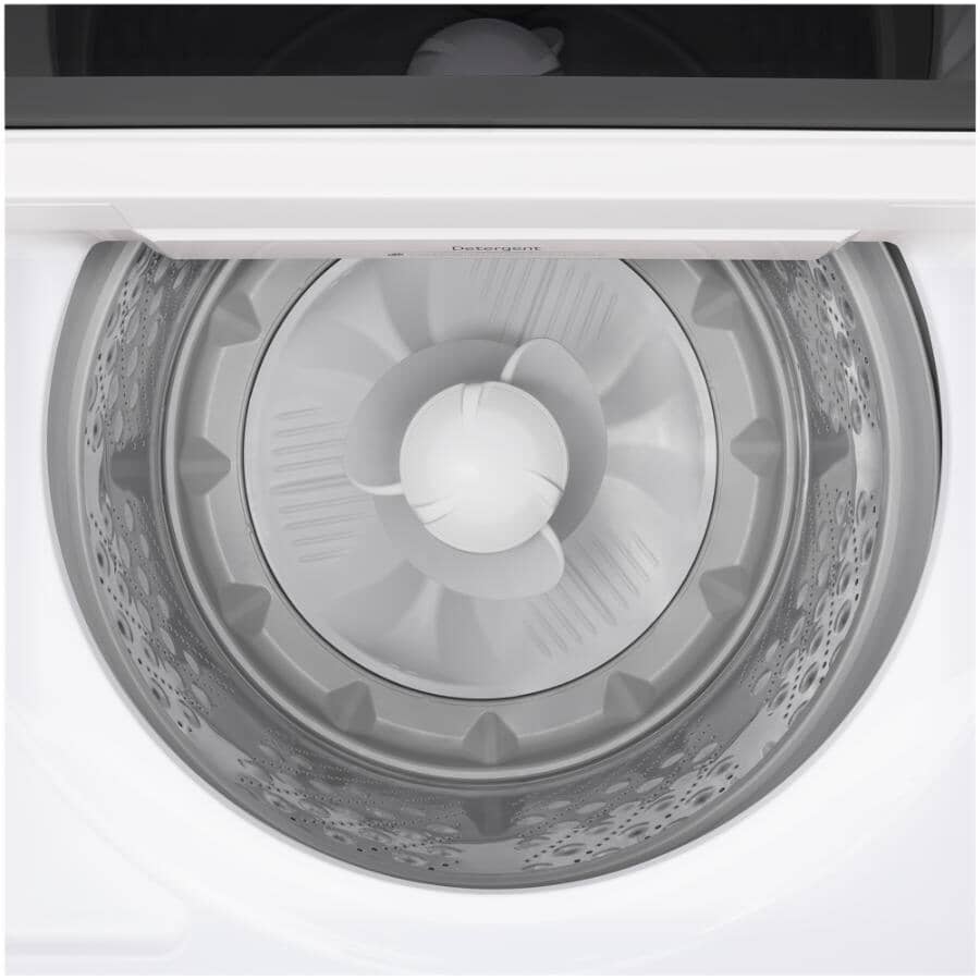 LG 27" 5.6 cu. ft. Top Load Washer (WT8205CW) - with 4 Way Agitator ...