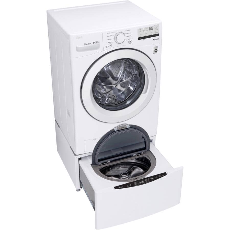 LG 27" 5.2 cu. ft. Ultra Large Front Load Washer (WM3400CW) | Home Hardware