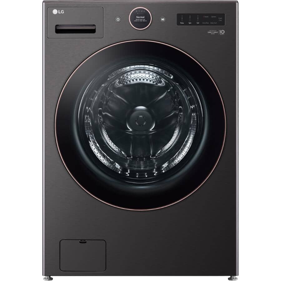 LG 27" 5.8 cu. ft. Mega Capacity Smart Front Load Washer (WM6500HBA ...