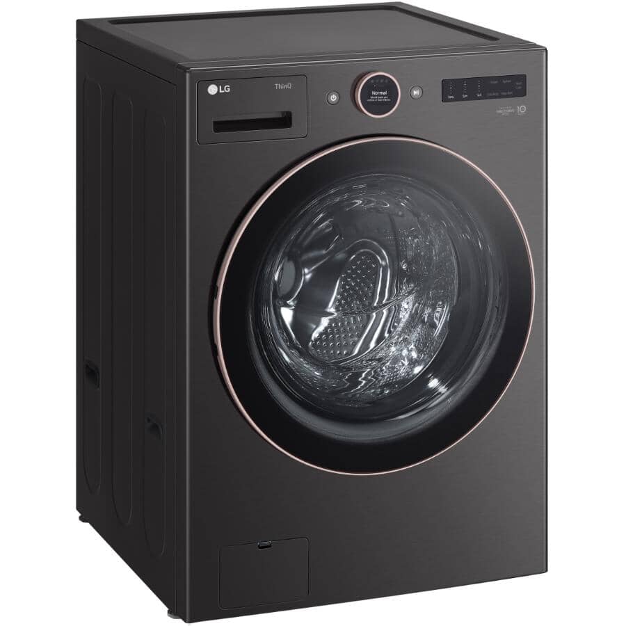 LG 27" 5.8 cu. ft. Mega Capacity Smart Front Load Washer (WM6500HBA ...