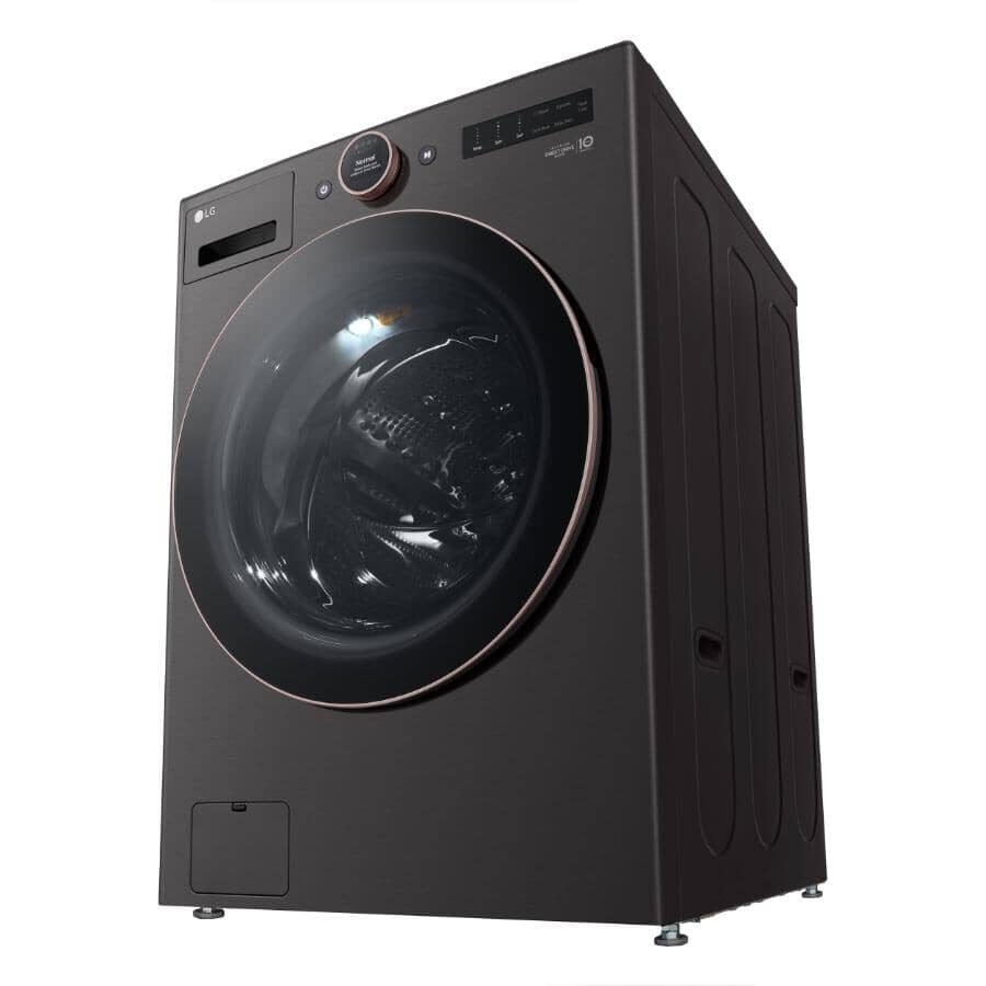 LG 27" 5.8 cu. ft. Mega Capacity Smart Front Load Washer (WM6500HBA ...