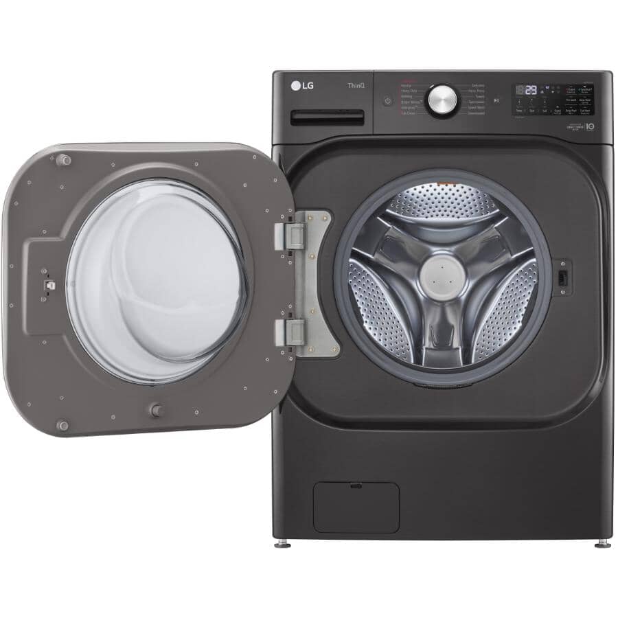 LG 29" 6.0 cu. ft. Mega Capacity Smart Front Load Washer (WM8900HBA ...