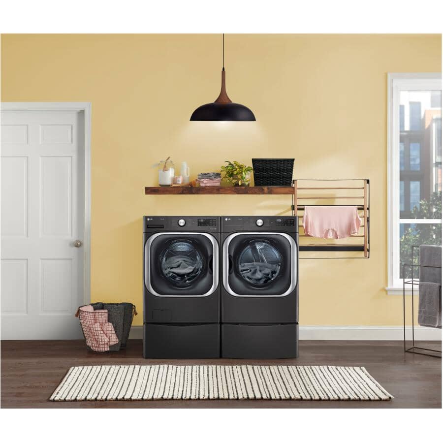 LG 29" 6.0 cu. ft. Mega Capacity Smart Front Load Washer (WM8900HBA ...