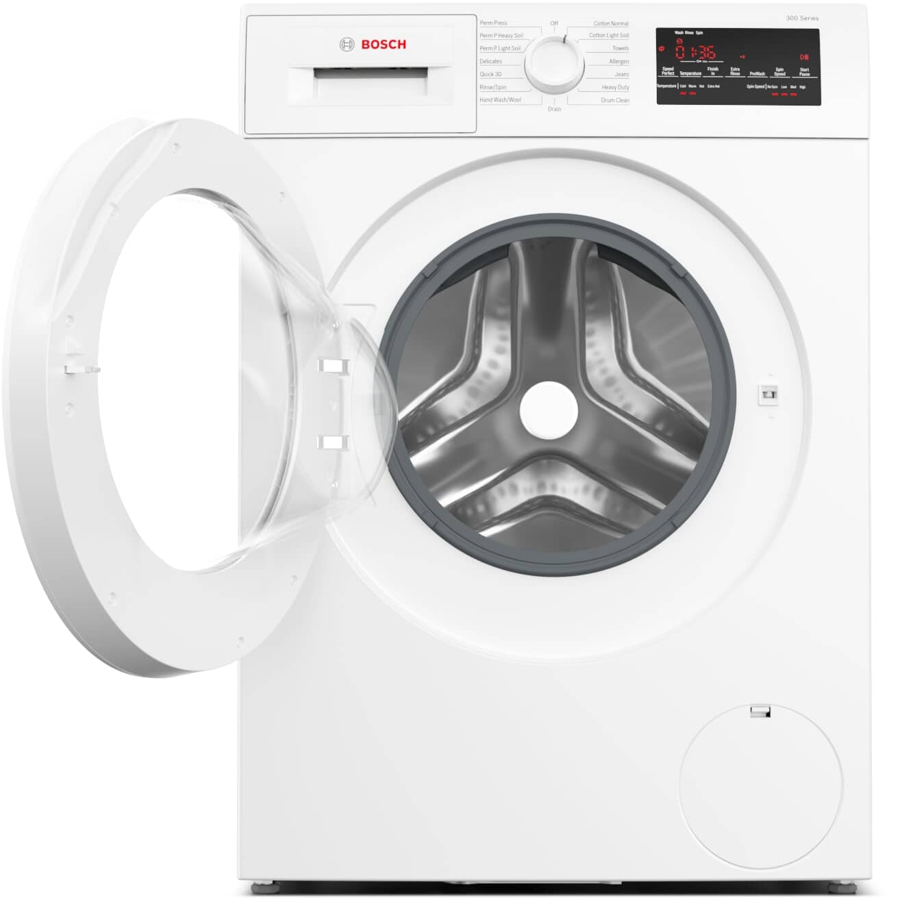 BOSCH APPLIANCES 24" 2.2 cu. ft. 300 Series Front Load Washer ...