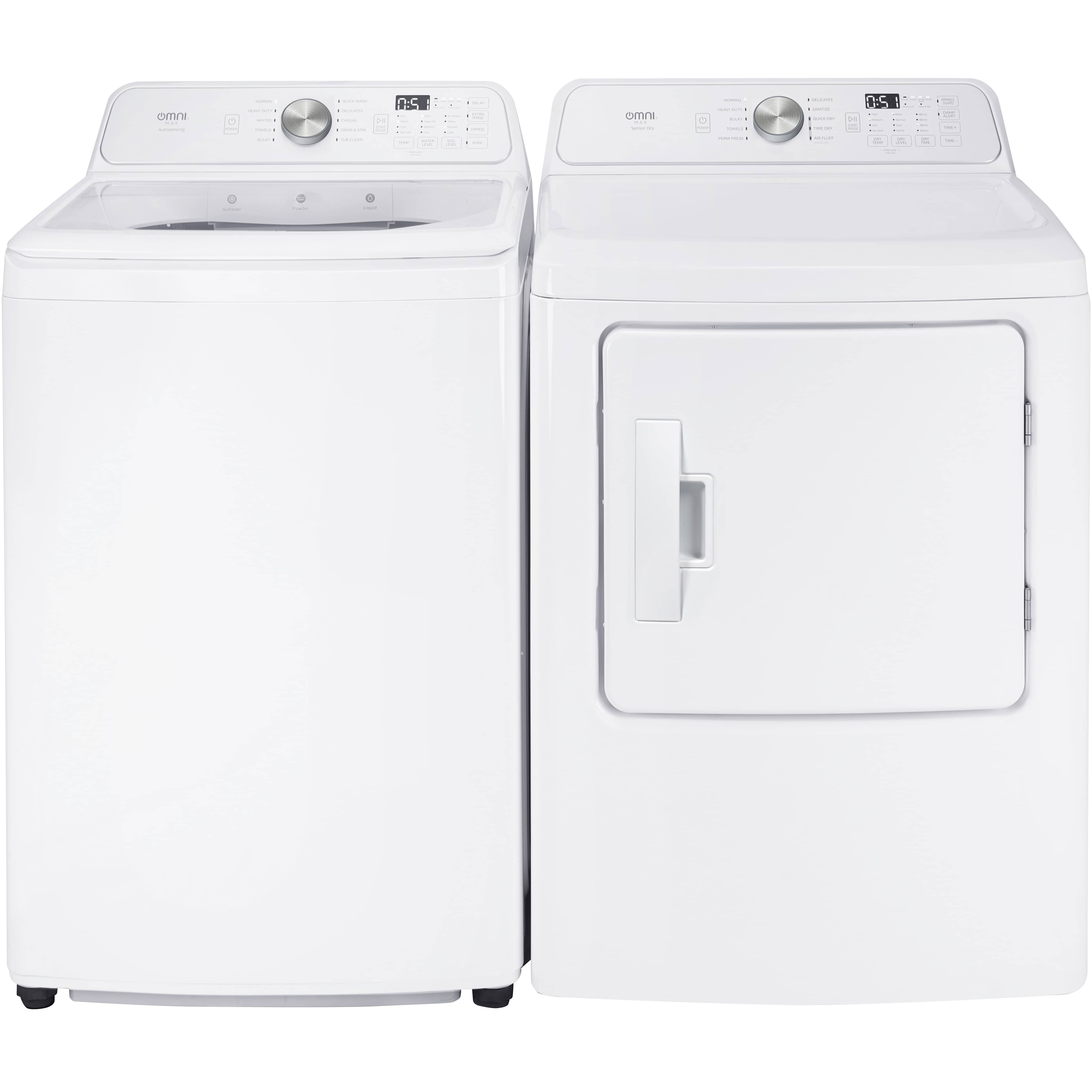 OMNIMAX 27" 4.7 cu. ft. Top Load Washer (OLTW47A5AWW) | Home Hardware