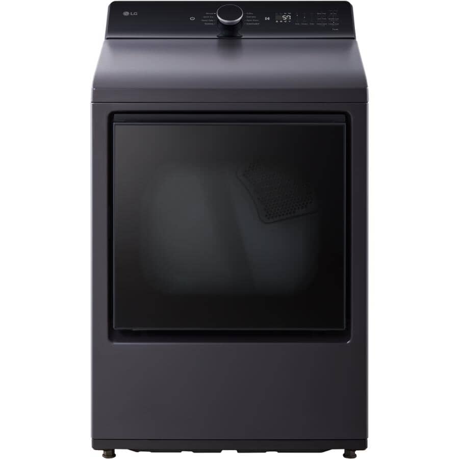 LG 27" 7.3 cu. ft. Ultra Large Capacity Electric Front Load Dryer ...