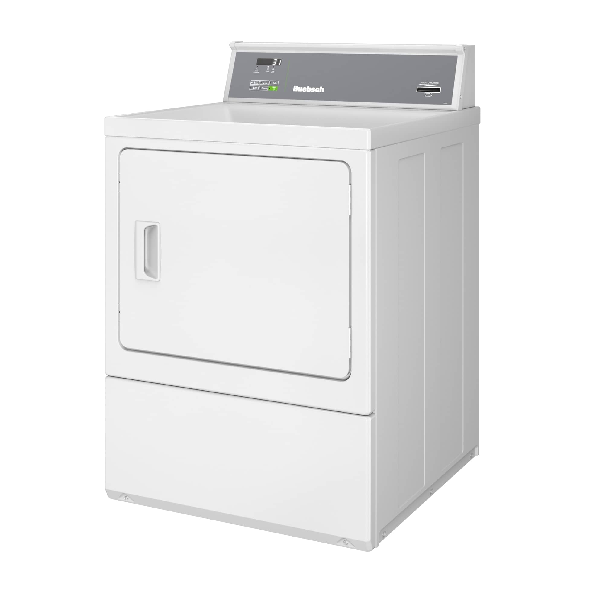 HUEBSCH 27" 7 cu. ft. Commercial Prep for Card Electric Front Load ...