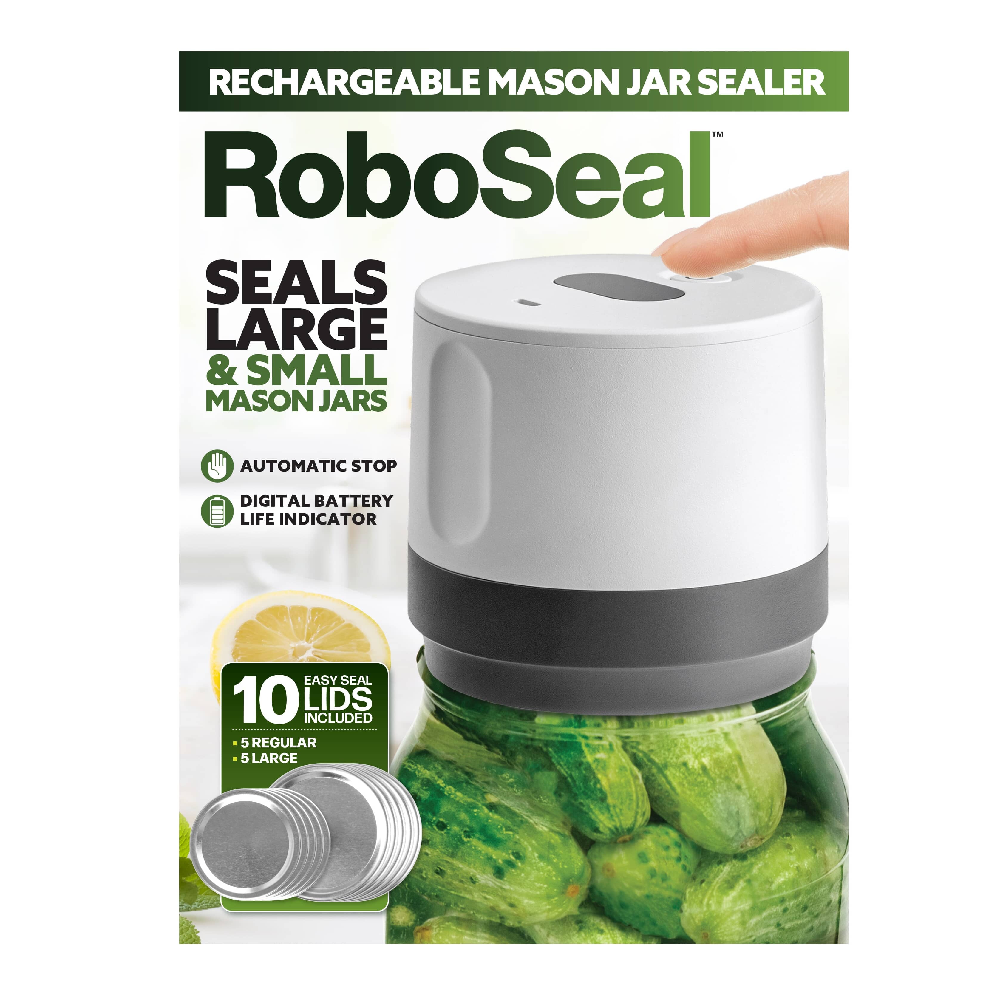 ROBOSEAL Electric Jar Sealer | Home Hardware