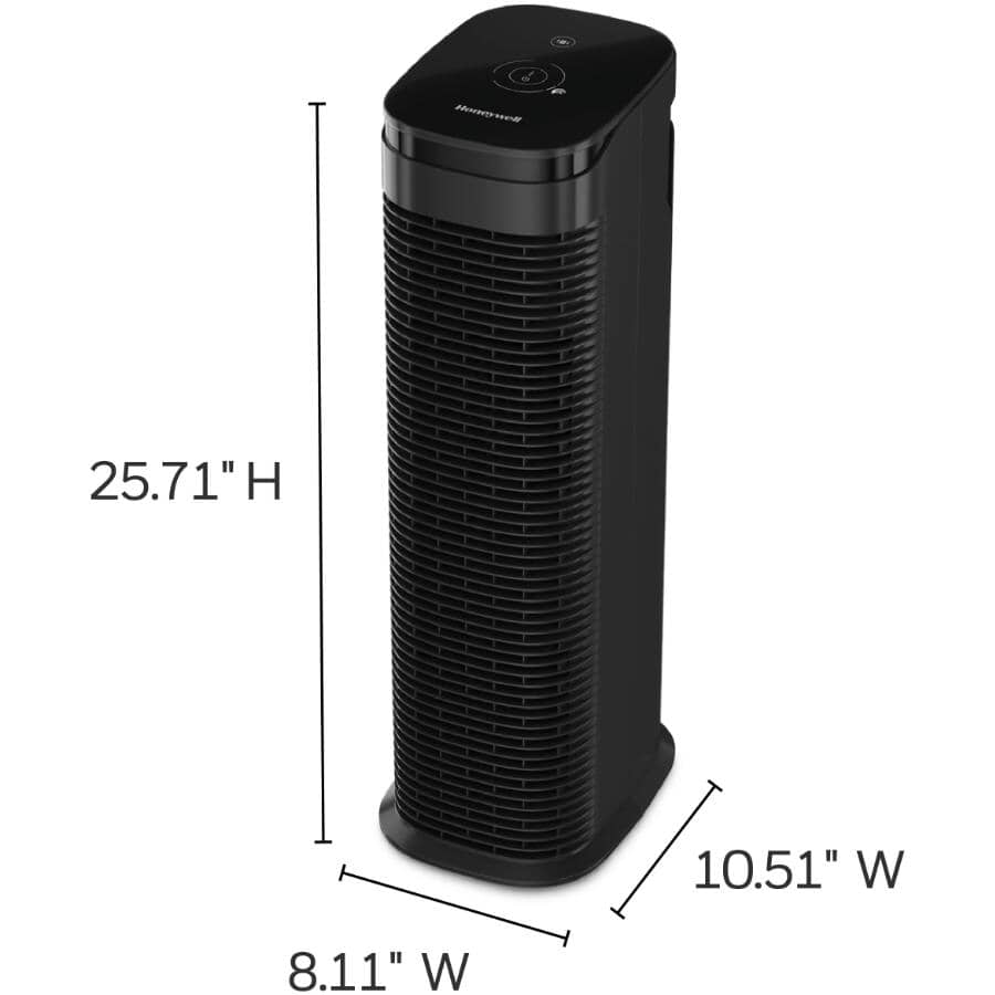 HONEYWELL True HEPA Tower Air Purifier with Allergen Remover | Home ...