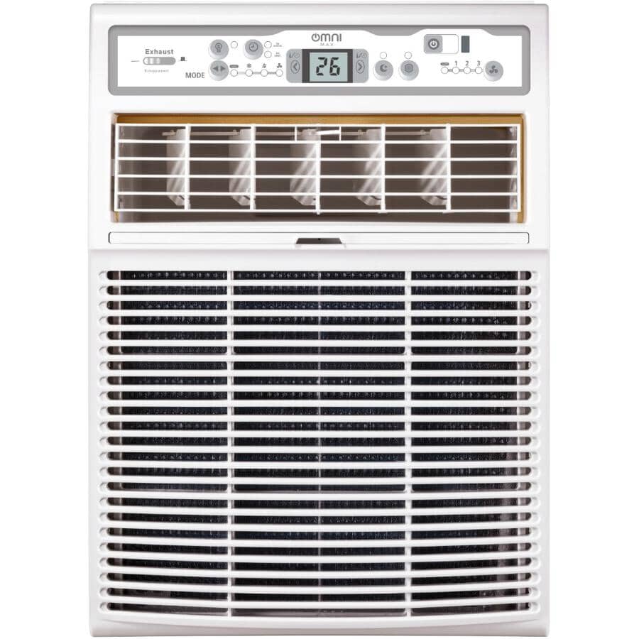 OMNIMAX 10,000 BTU Vertical Window Air Conditioner with Remote | Home ...