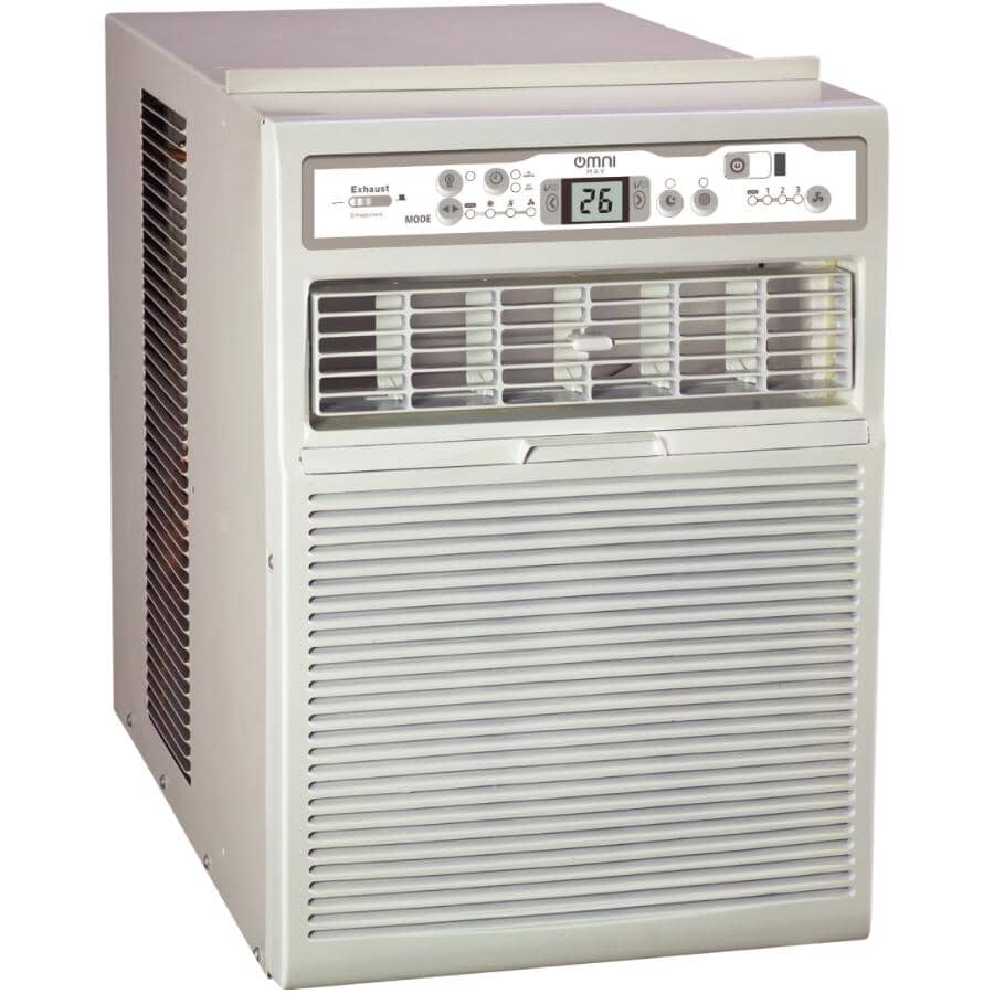 OMNIMAX 10,000 BTU Vertical Window Air Conditioner with Remote | Home ...