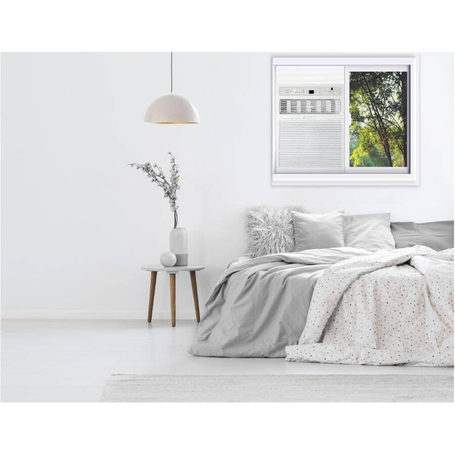 OMNIMAX 10,000 BTU Vertical Window Air Conditioner with Remote | Home ...