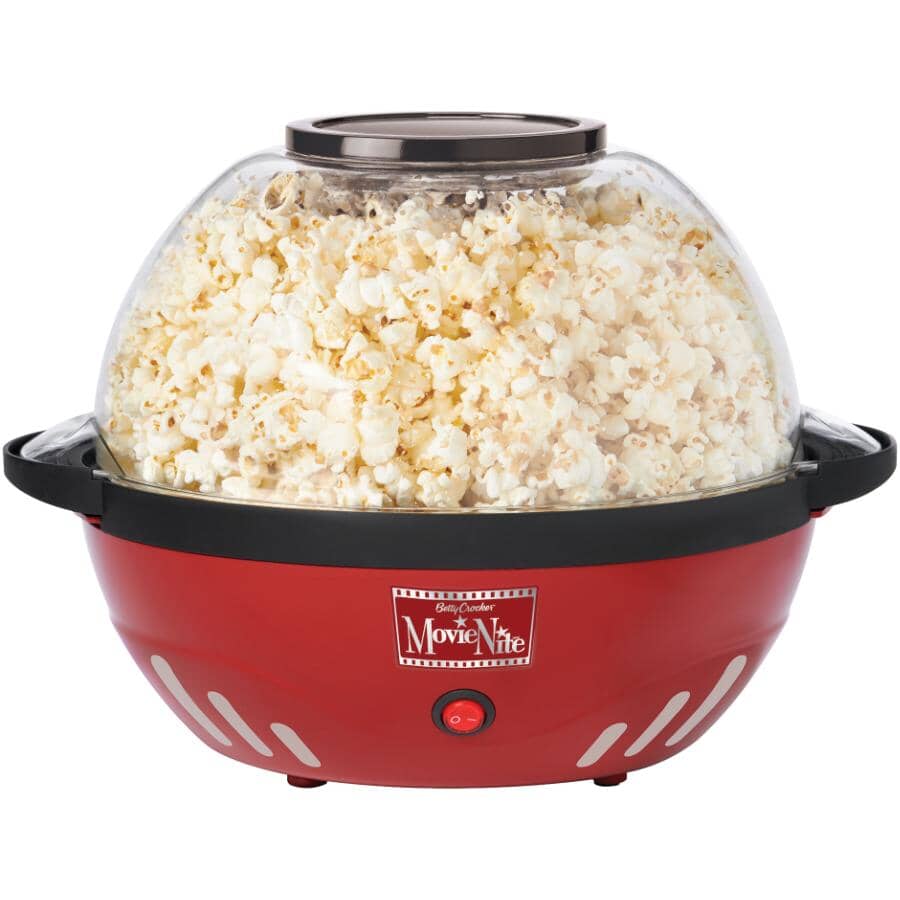 BETTY CROCKER Movie Nite Hot Oil Dome Popcorn Popper | Home Hardware