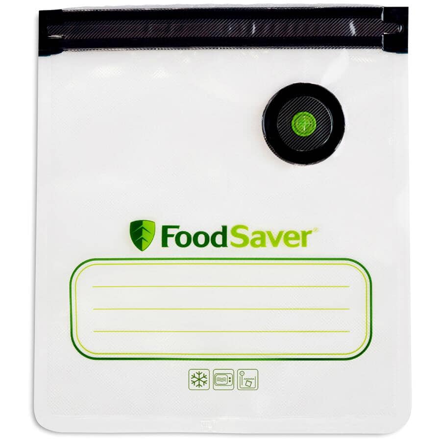 FOODSAVER Reusable Zipper Bags for Handheld Sealers | Home Hardware