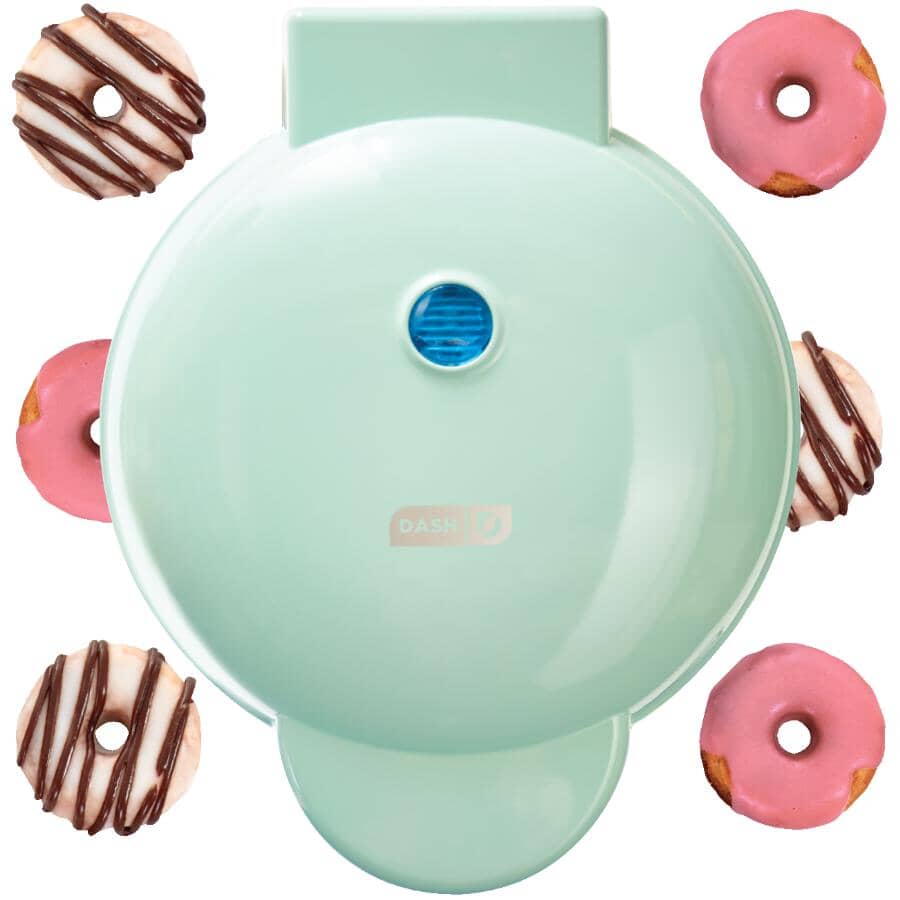DASH Mini Donut Express Maker - Aqua | Home Hardware