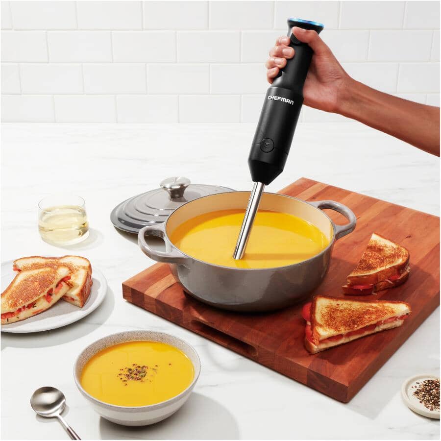 CHEFMAN Immersion Stick Hand Blender with Storage Case | Home Hardware