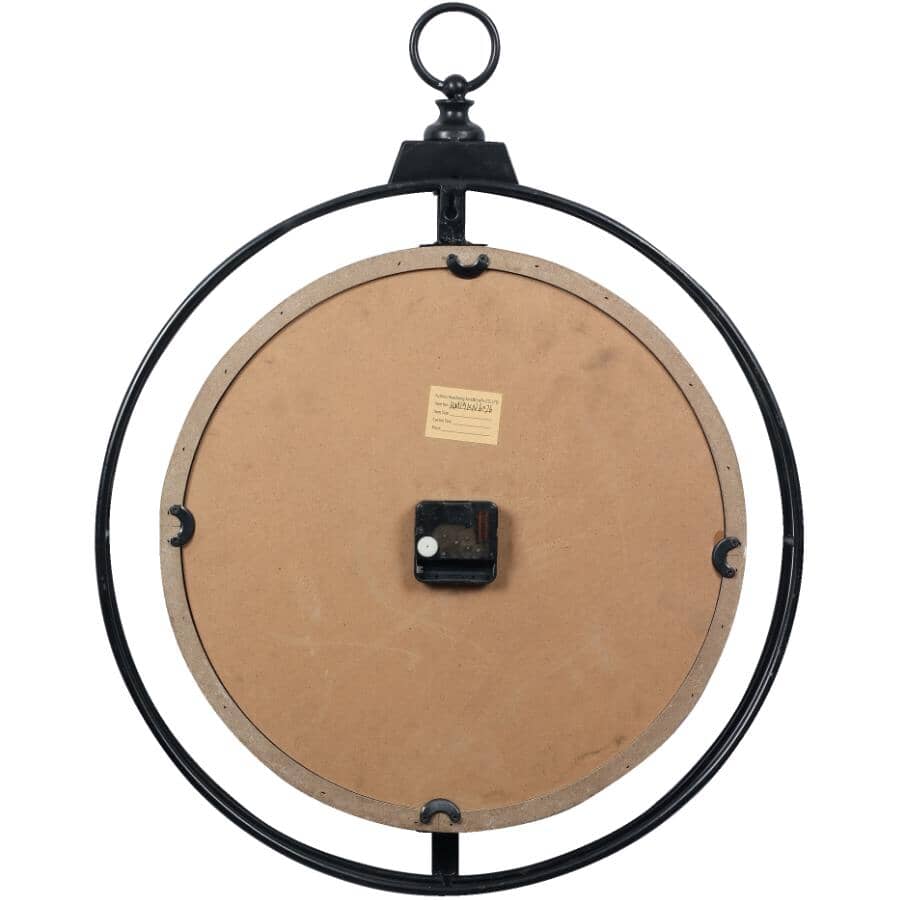 HOME ACCENT 16" Round Wall Clock | Home Hardware