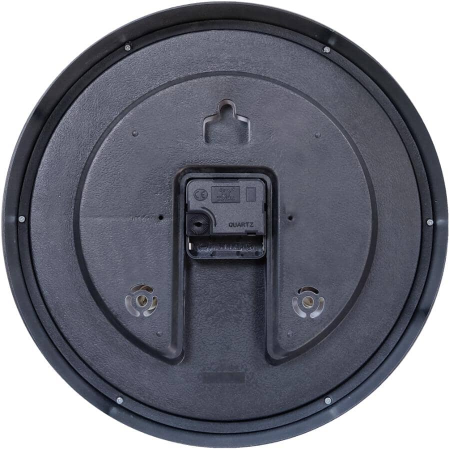 HOME ACCENT 12" Round Wall Clock | Home Hardware