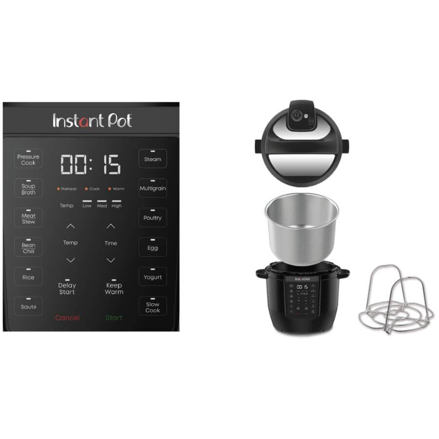 INSTANT POT RIO 6 Qt Multi-Cooker - Black | Home Hardware
