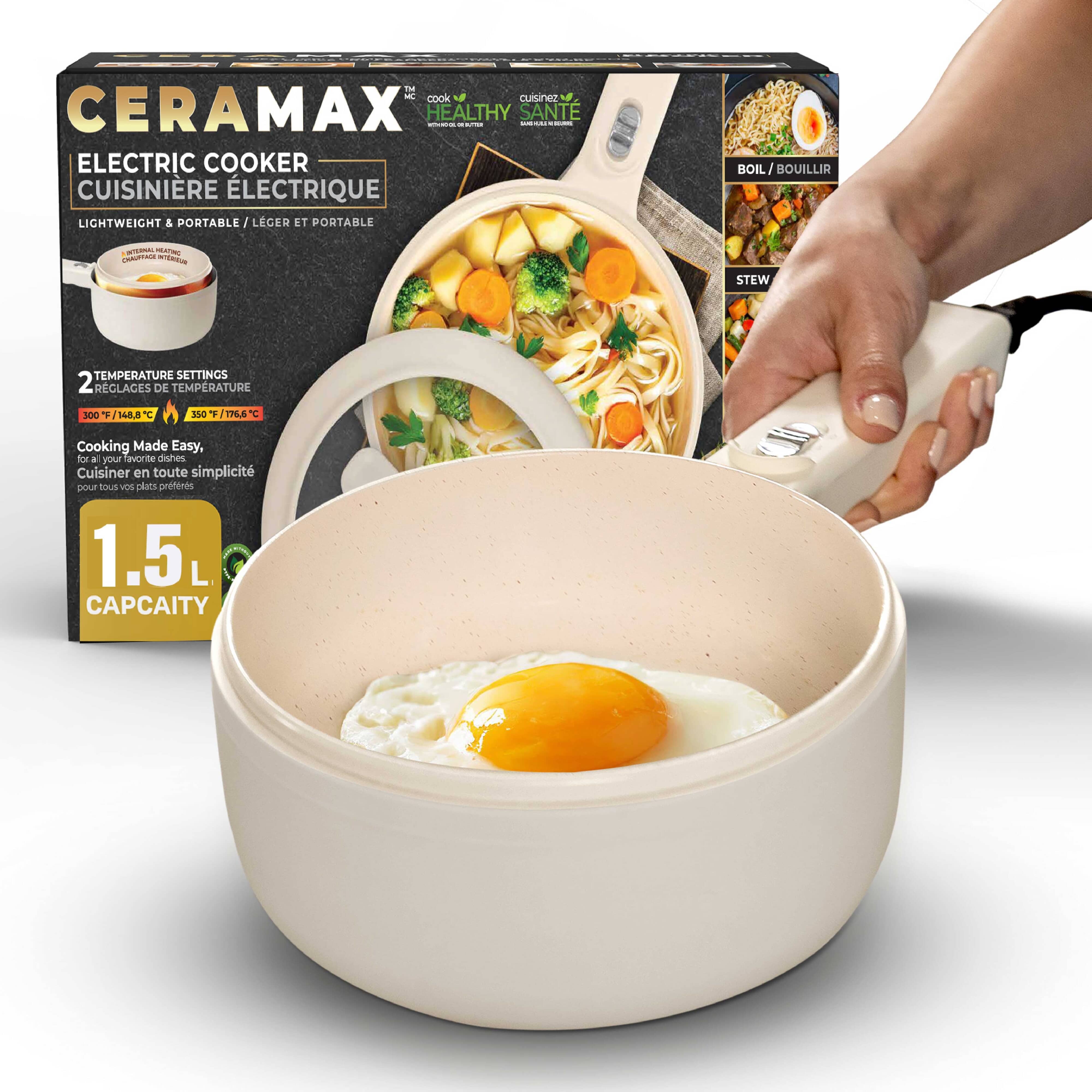 CERAMAX White Electric Cooker | Home Hardware