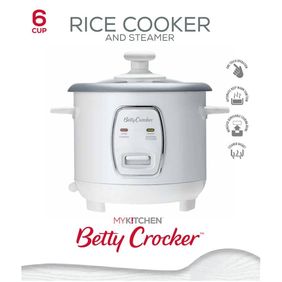 BETTY CROCKER 6 Cup Rice Cooker (BC | Home Hardware