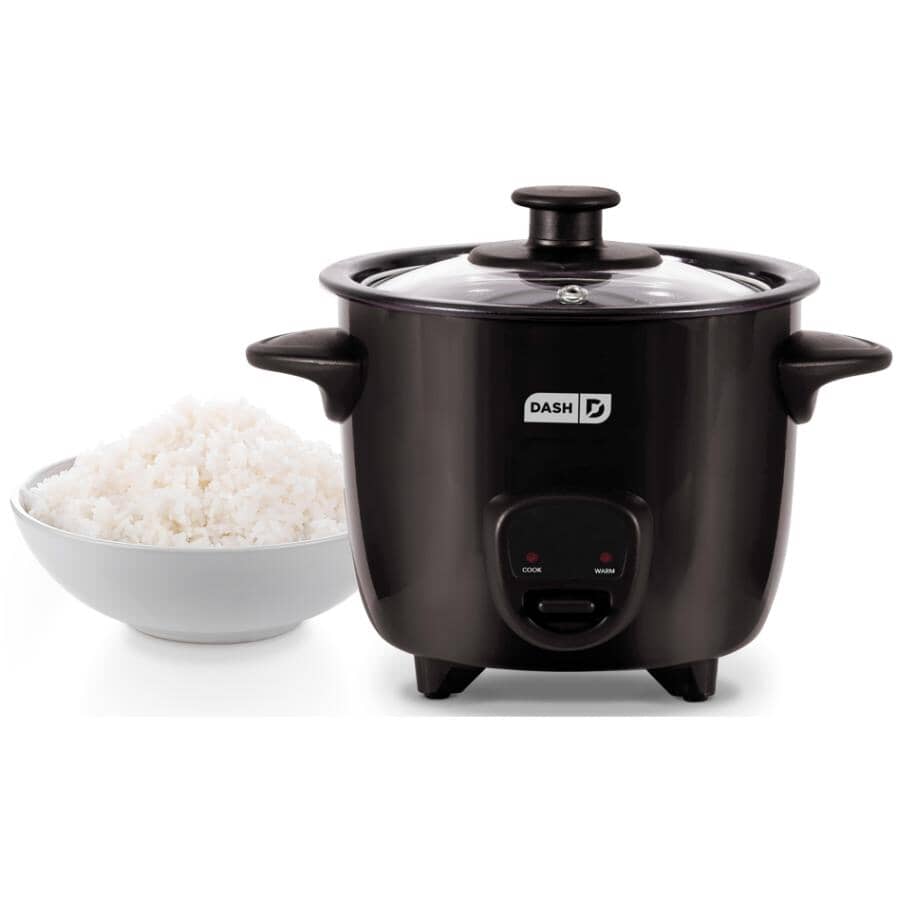 DASH Mini Rice Cooker - Black | Home Hardware