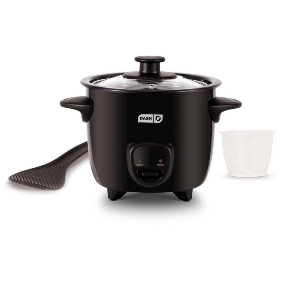 DASH Mini Rice Cooker - Black | Home Hardware