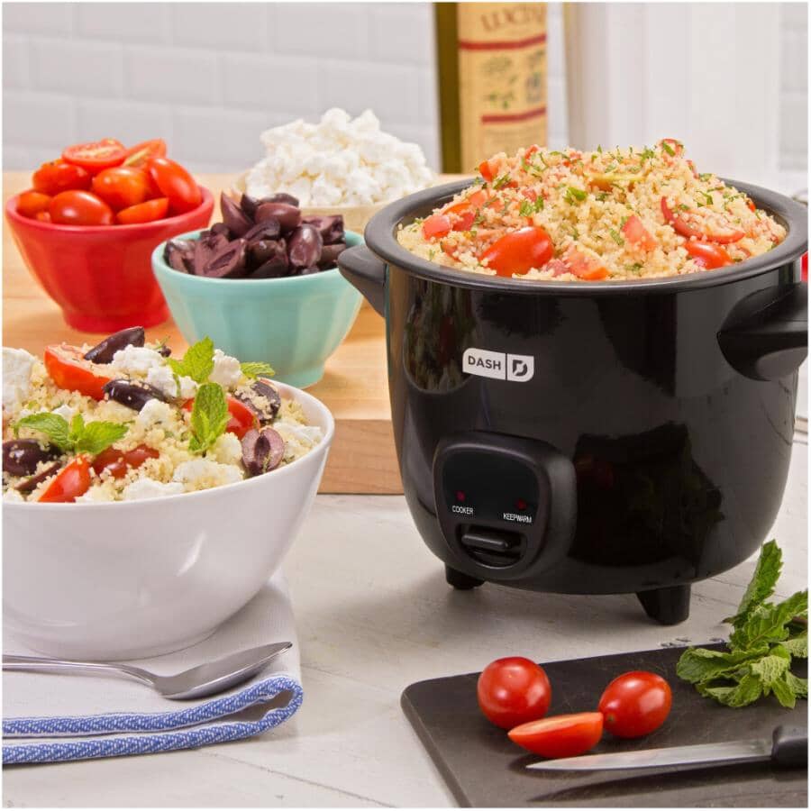 DASH Mini Rice Cooker - Black | Home Hardware
