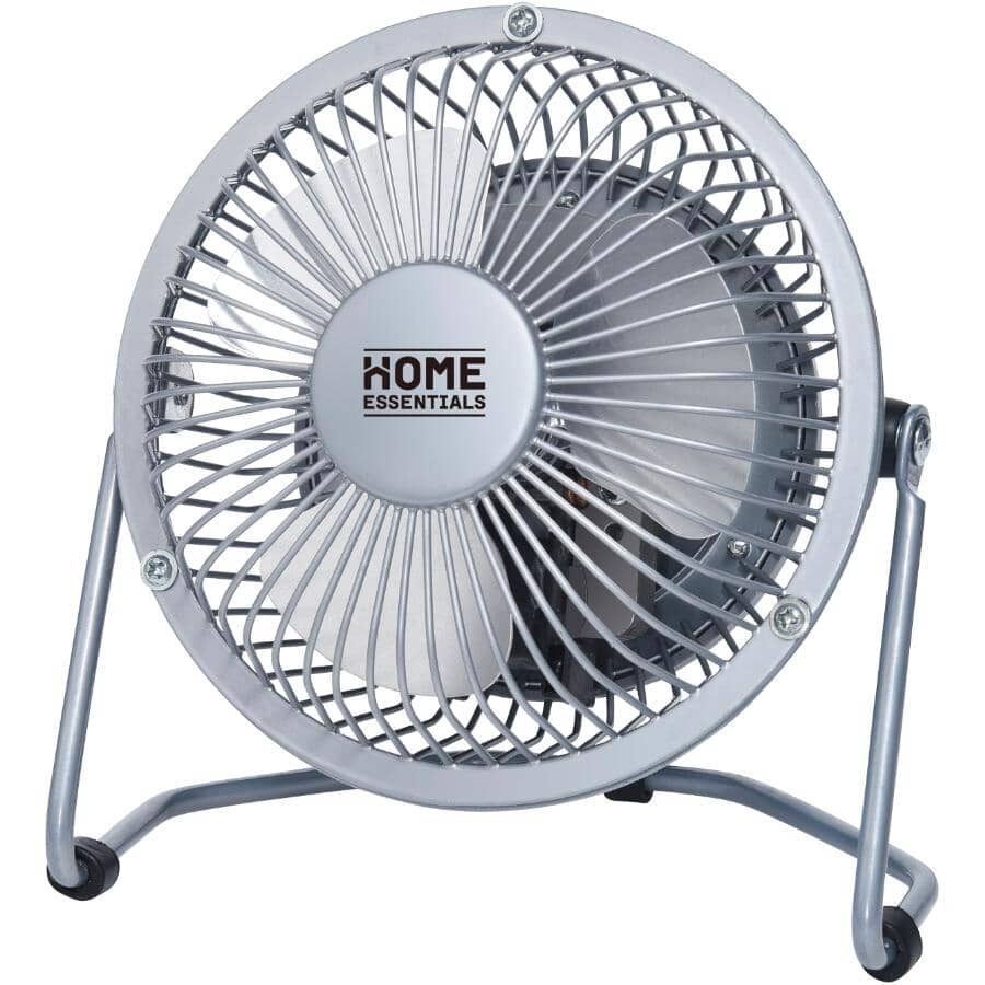 Classic 1 Speed 4" Personal Mini Metal Table Top Fan | Home Hardware