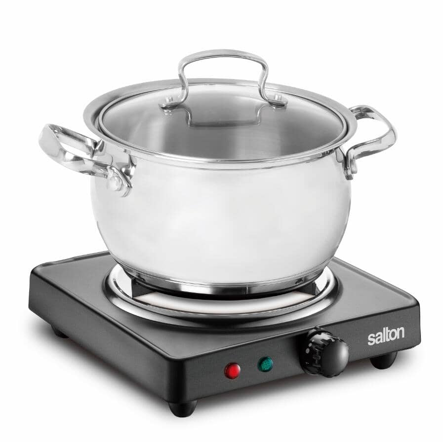 SALTON Portable Electric Coil Single Cooktop | Home Hardware