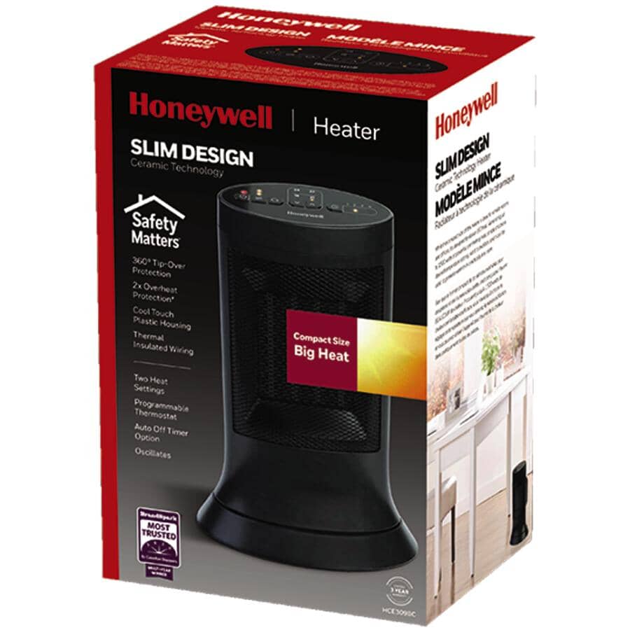HONEYWELL 1500W Digital Ceramic Compact Tower Heater | Home Hardware