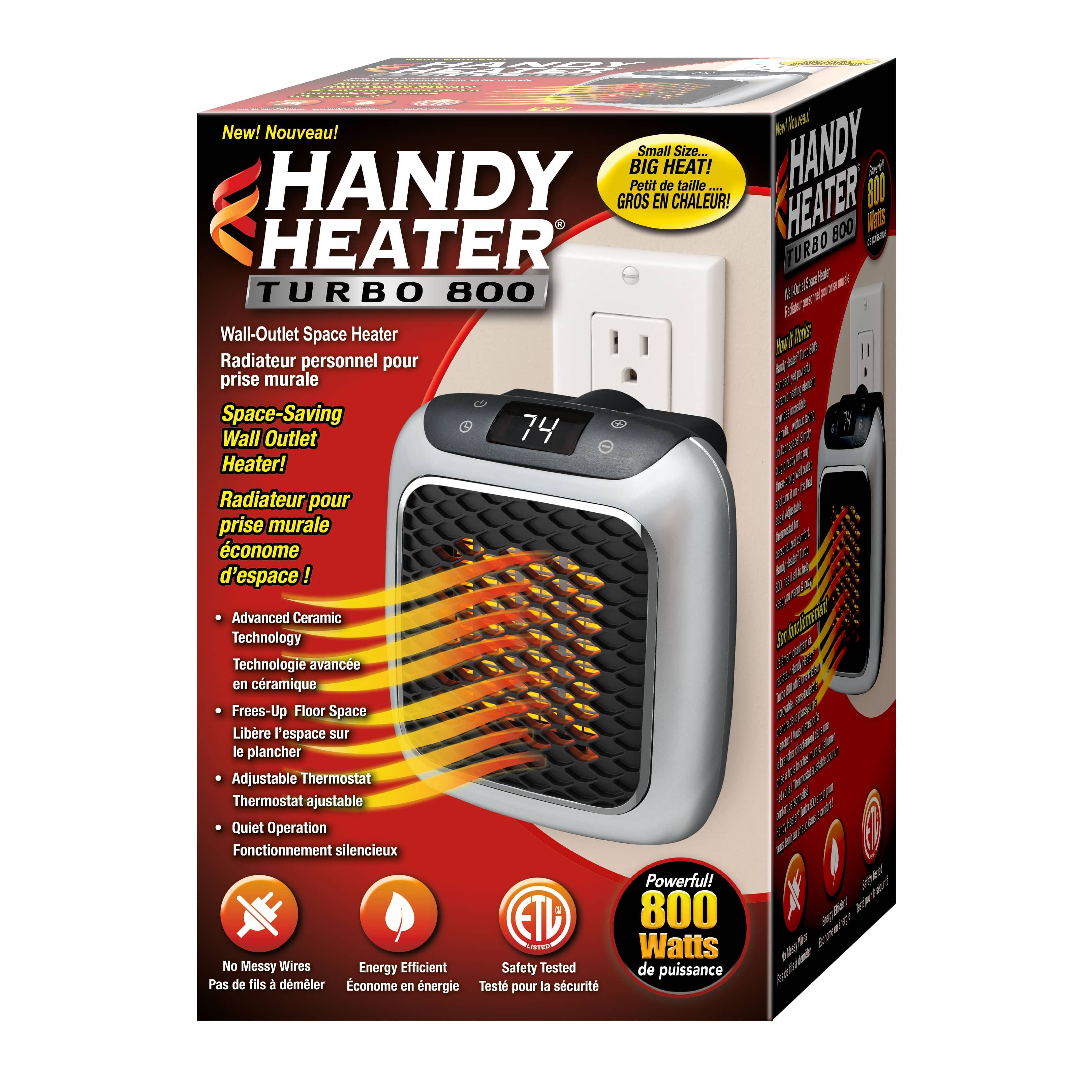 HANDY HEATER Plug-in Space Heater | Home Hardware