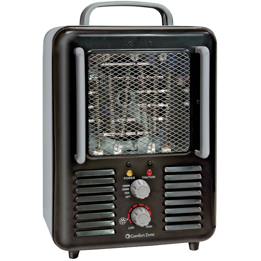 COMFORT ZONE 1500W Deluxe Milkhouse Utility Heater | Home Hardware