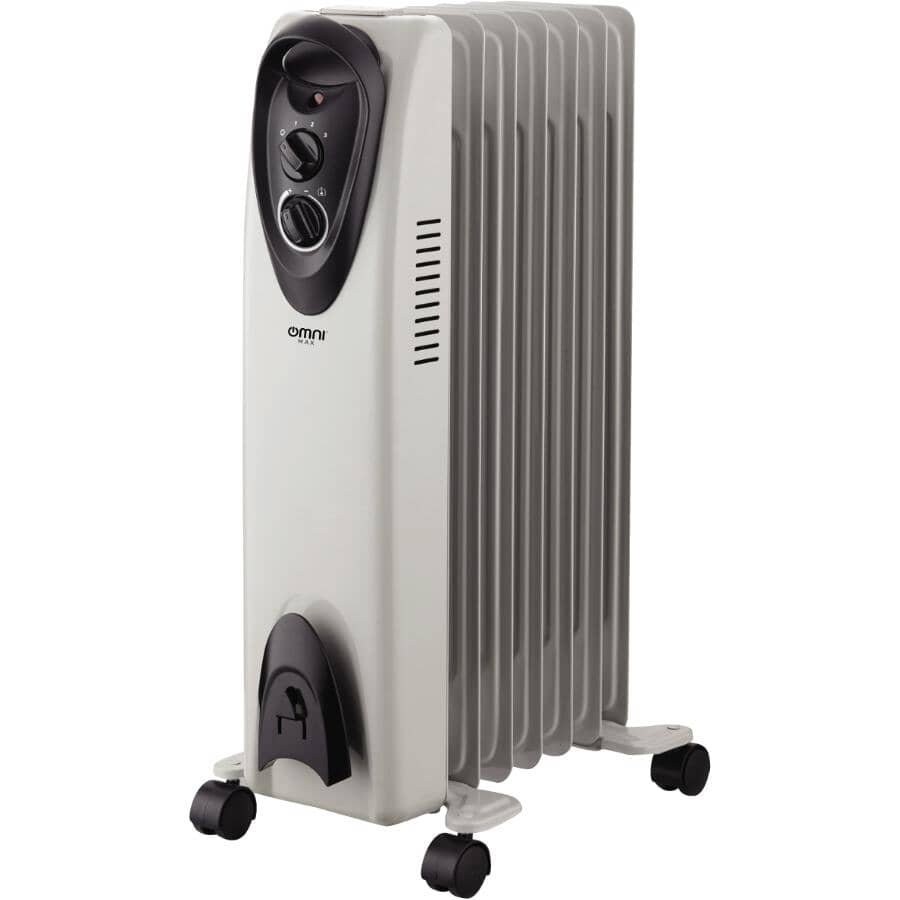 OMNIMAX Radiateur à l'huile de 1 500 W avec thermostat | Home Hardware