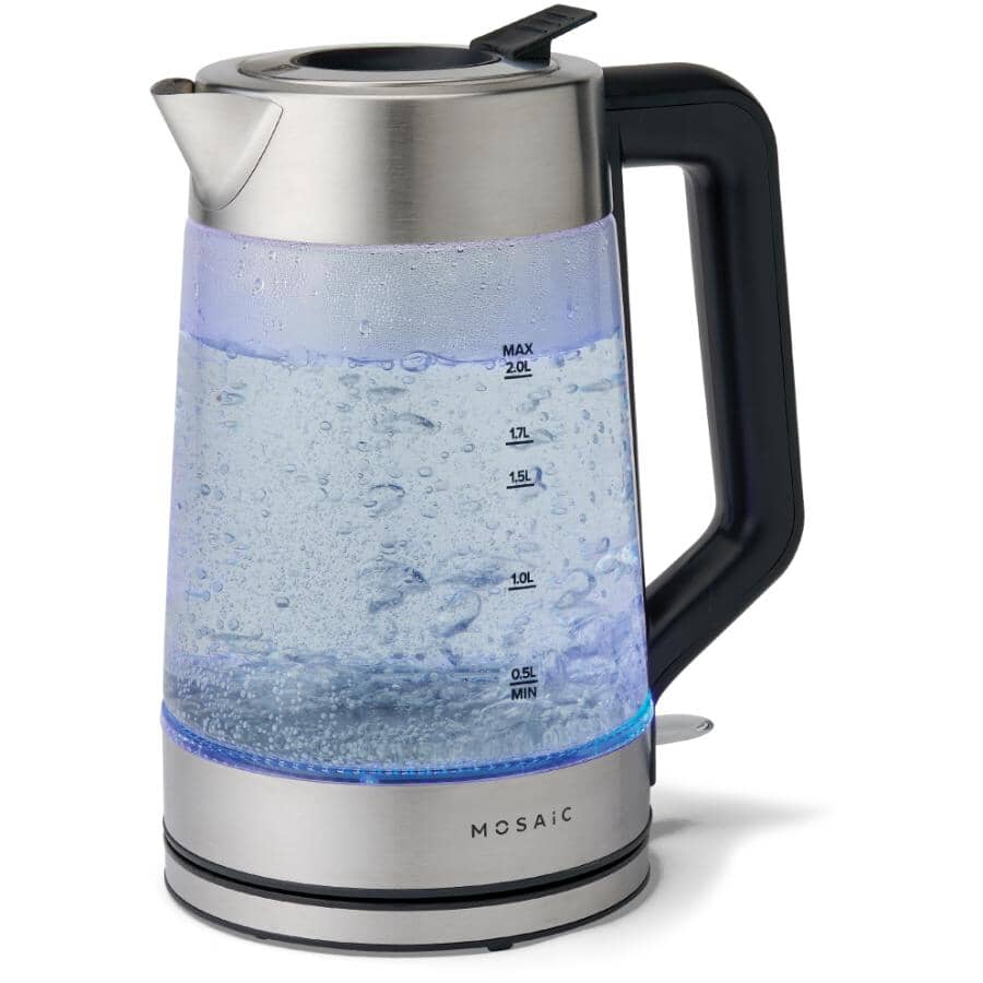 MOSAIC Rapid-Fill 360° Cordless Glass Kettle with Strix Control | Home ...