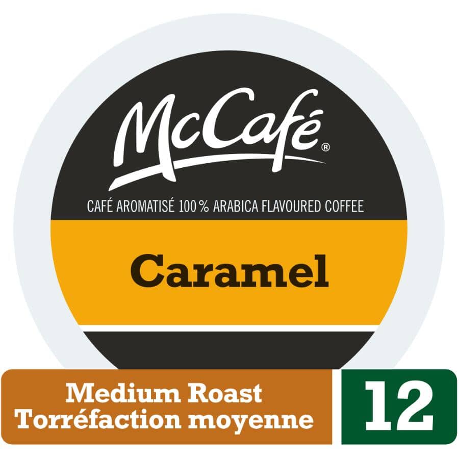 MC CAFE Premium Caramel Flavoured Medium Roast K-Cup Coffee Pods | Home ...