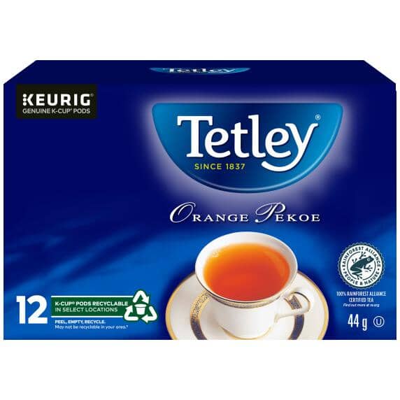 KEURIG Tetley Orange Pekoe Tea K-Cup Pods | Home Hardware