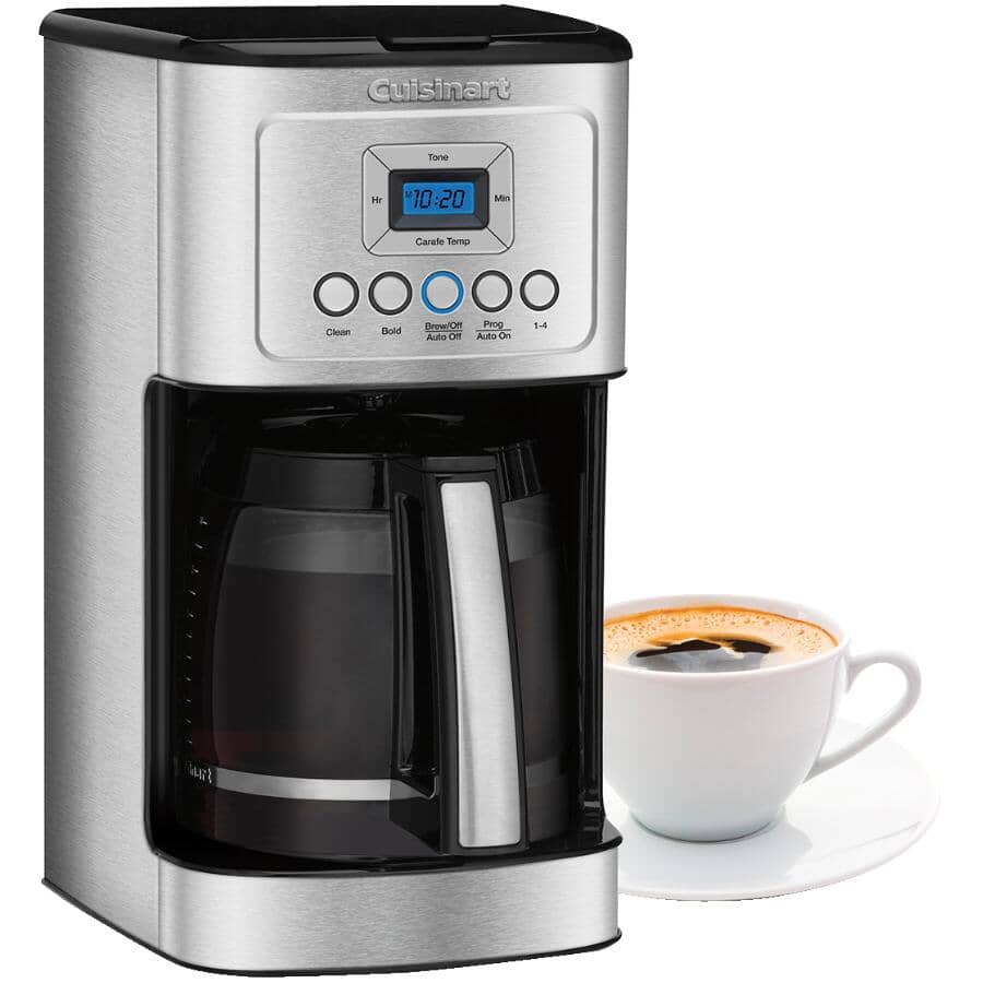 CUISINART Programmable Drip Coffee Maker with Permanent Filter (DCC ...