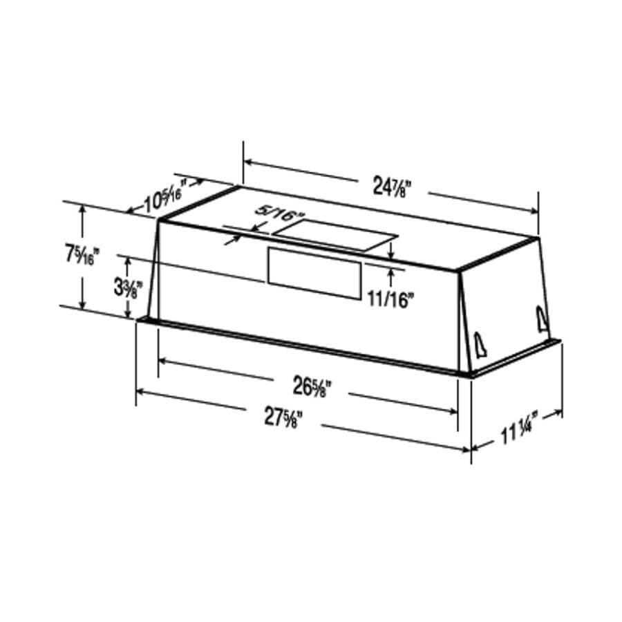 Broan Power Pack Range Hood Insert | Home Hardware