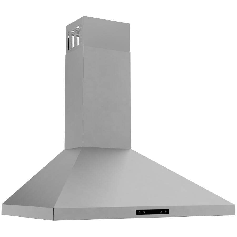 THOR KITCHEN 30" Contemporary Wall Mount Pyramid Range Hood | Home Hardware