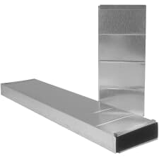 4x10 Floor Register Imperial Mfg Duct Angle Boot 3-1/4X10X4In GV0605 ...