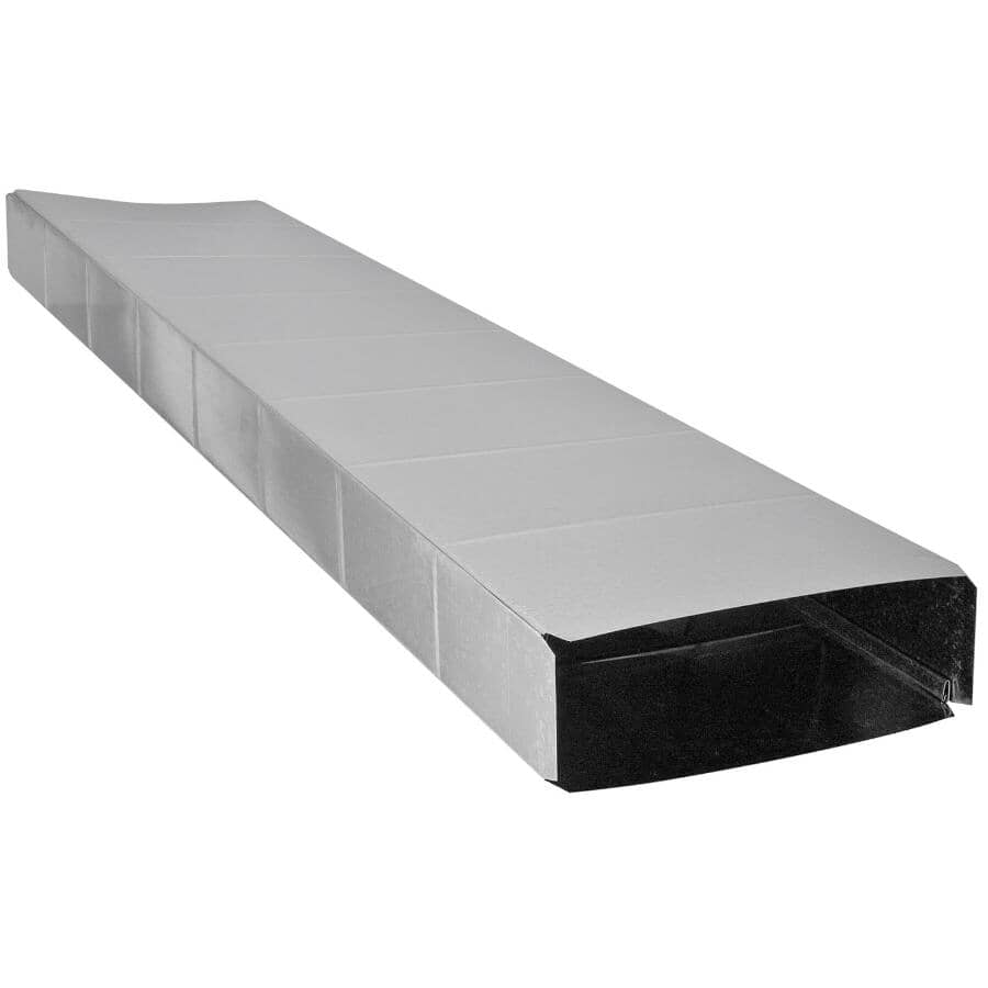 IMPERIAL MANUFACTURING 3-1/4" x 10" x 48" Half Piece Stack Duct | Home ...