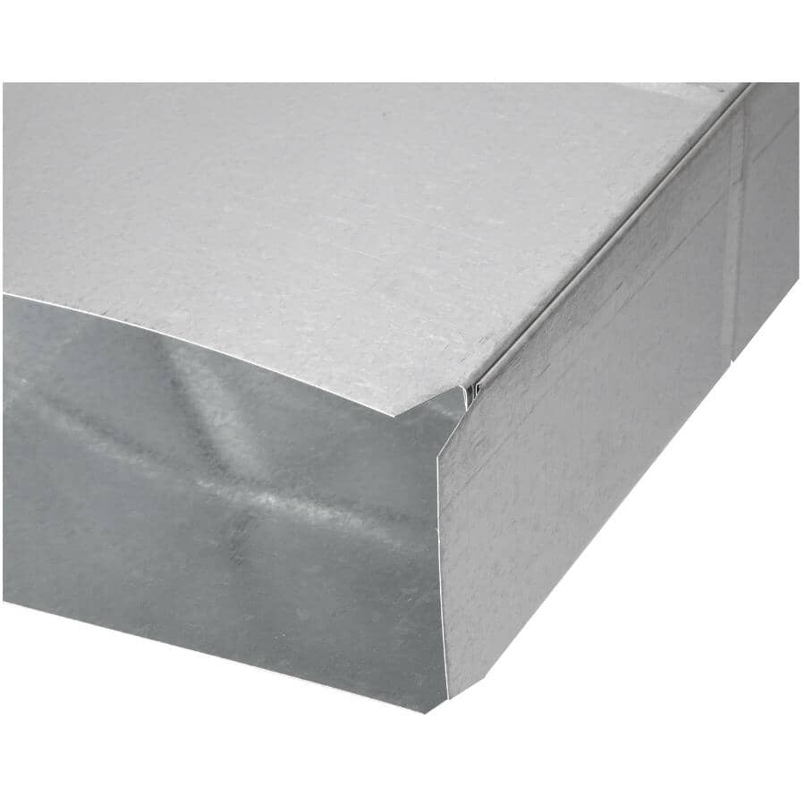 IMPERIAL MANUFACTURING 3-1/4" x 10" x 48" Half Piece Stack Duct | Home ...